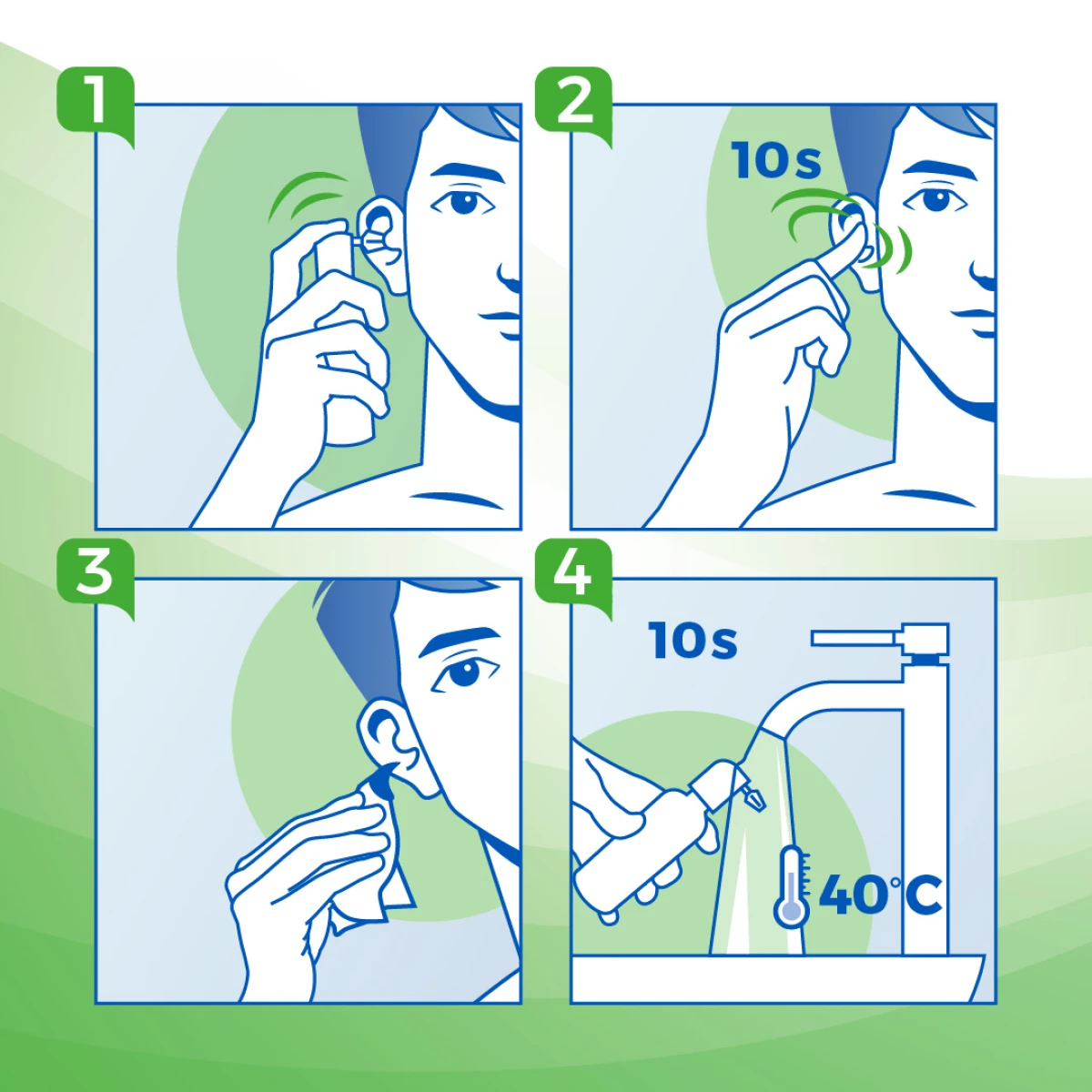 audispray adult | pour l’hygiene des oreilles des adultes