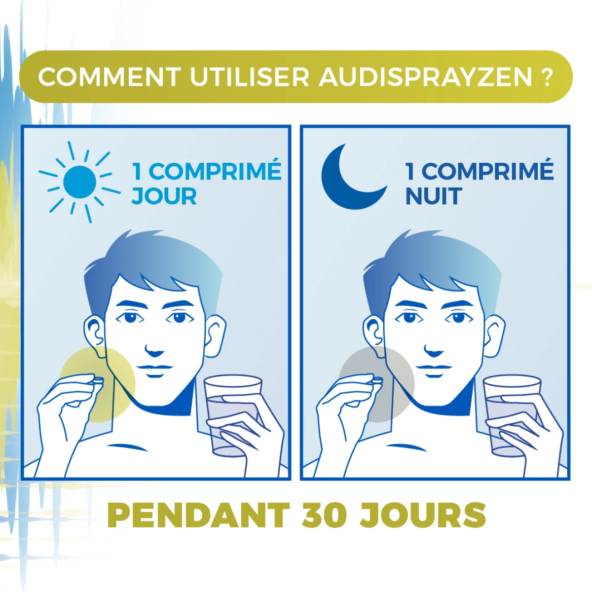 audispray zen | adapté en cas de bourdonnements et sifflements d'oreille