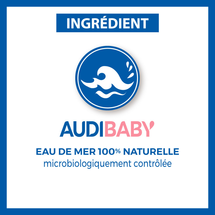 audispray Audibaby | pour l'hygiene de l'oreille de bébé