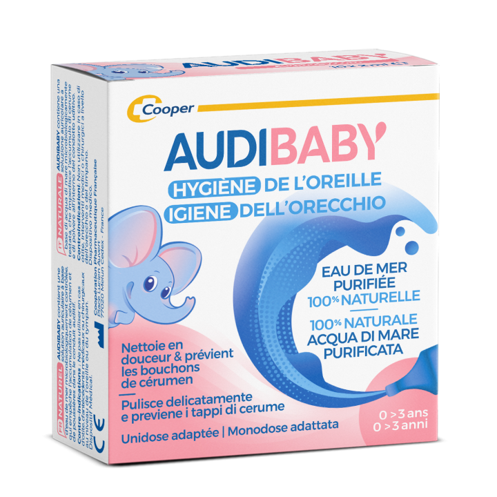 audispray Audibaby | pour l'hygiene de l'oreille de bébé