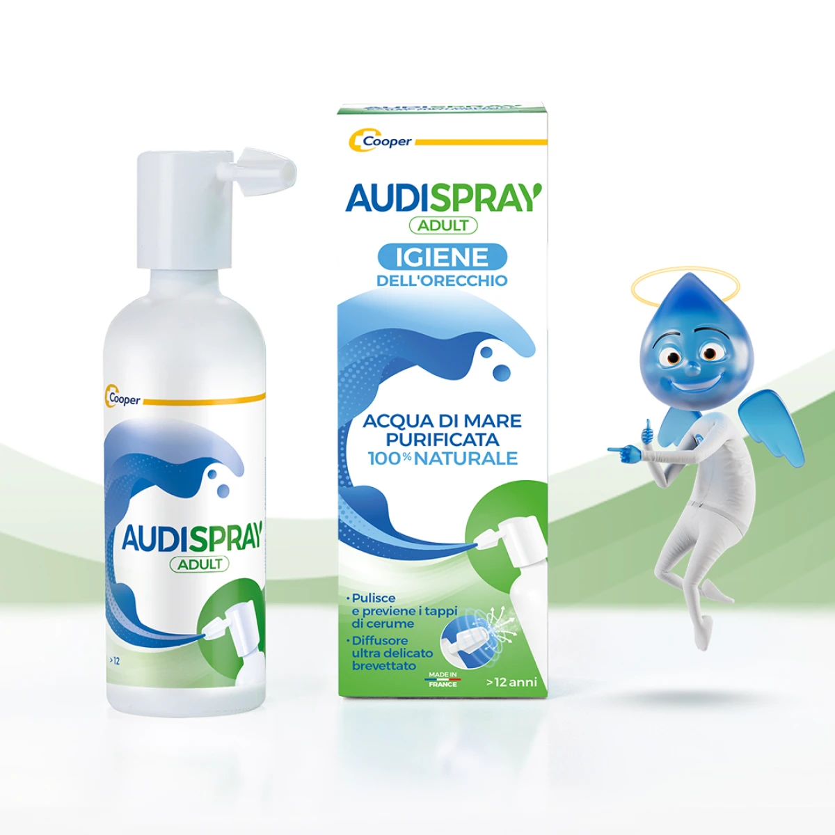 audispray adult | il nostro storico prodotto per la detersione auricolare