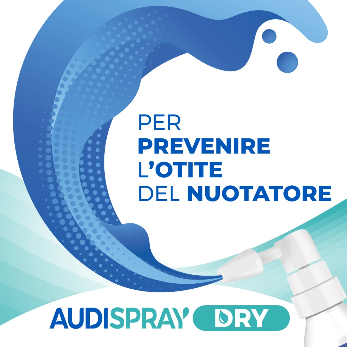 audispray Dry | trattamento preventivo dell'orecchio del nuotatore